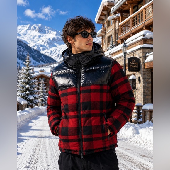 Polo Ralph Lauren | Jackets & Coats | Polo Ralph Lauren Checkprint Down ...